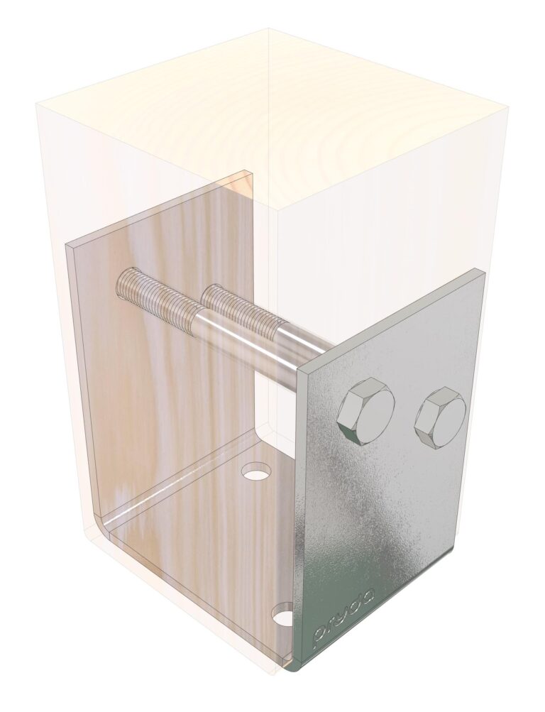 Bolt Down Post Anchors - Pryda NZ