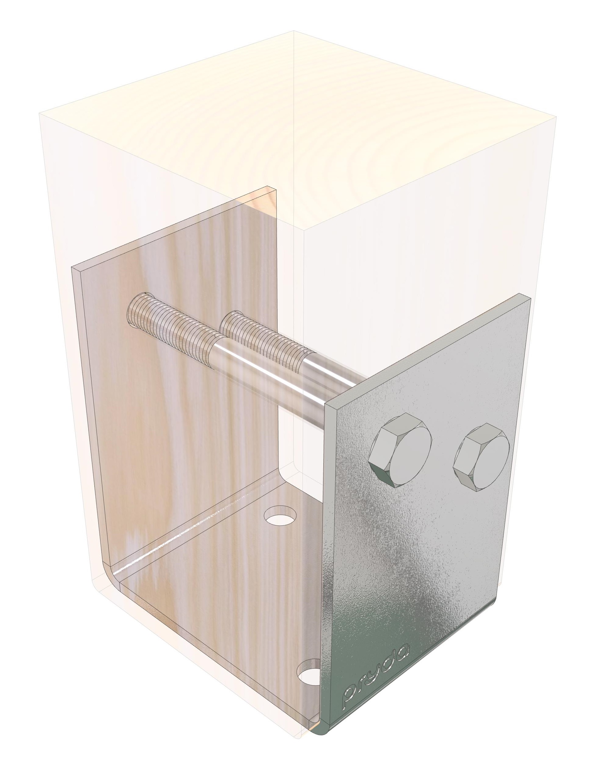 Bolt Down Post Anchors - Pryda NZ